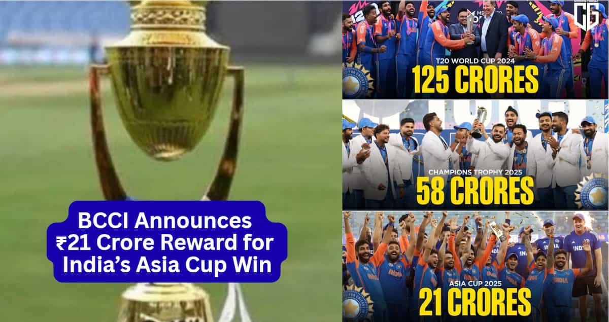 BCCI Announces ₹21 Crore Reward for India’s Asia Cup Win | IndiaWorld ...