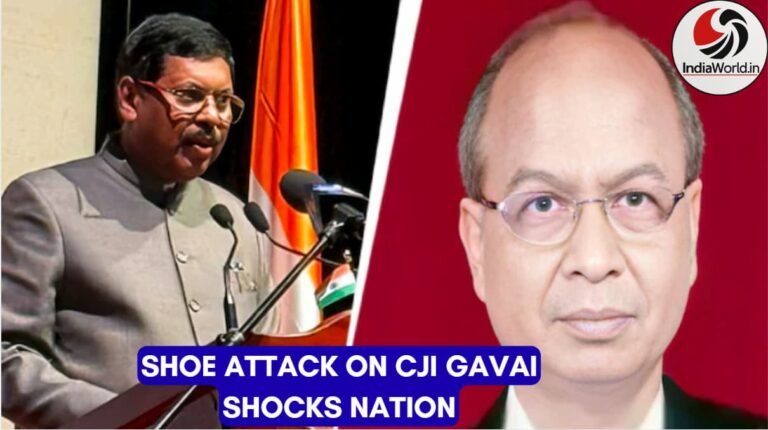 Shoe Attack on CJI Gavai Shocks Nation | IndiaWorld.in - IndiaWorld