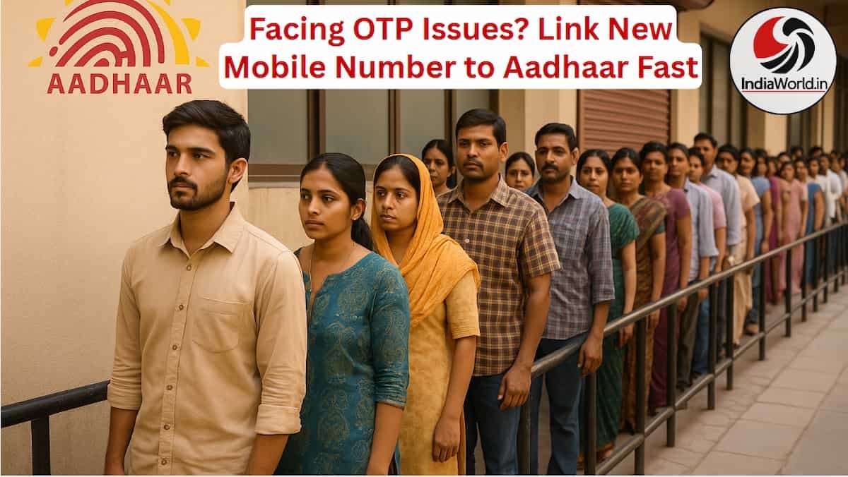 Lost Aadhaar-Linked SIM? Add New Mobile Number Step-by-Step - IndiaWorld