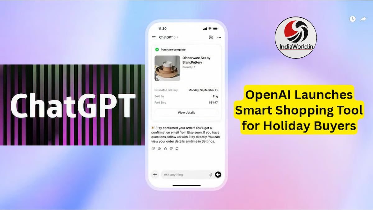 ChatGPT New Shopping Tool : A Game-Changer for Gifts - IndiaWorld